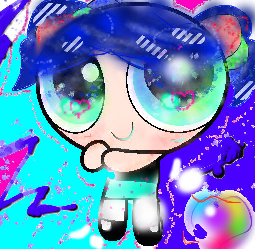 :.Present- Blueberry sights .: by ppg-color-glitter101 on DeviantArt