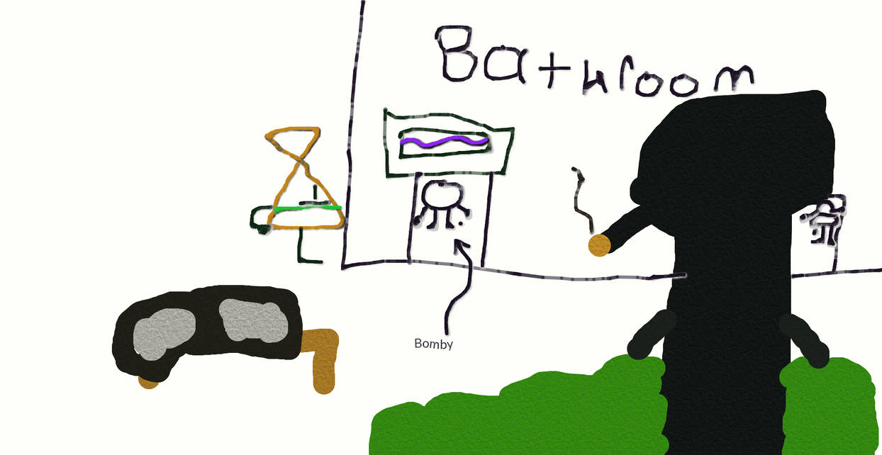 Computer Bathroom by bluelightemotegirl1 on DeviantArt
