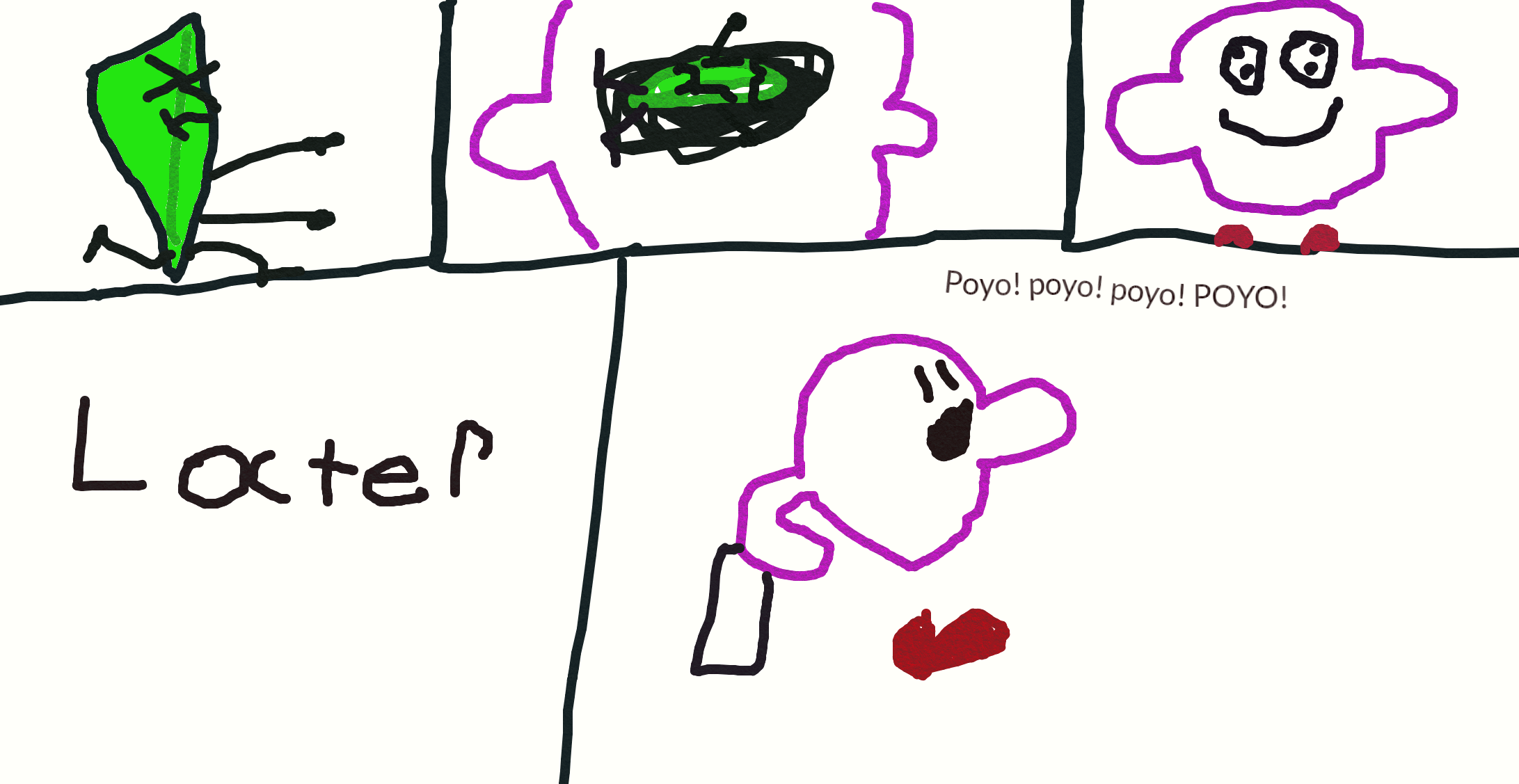 Kirby Meets BFB page 2 by bluelightemotegirl1 on DeviantArt