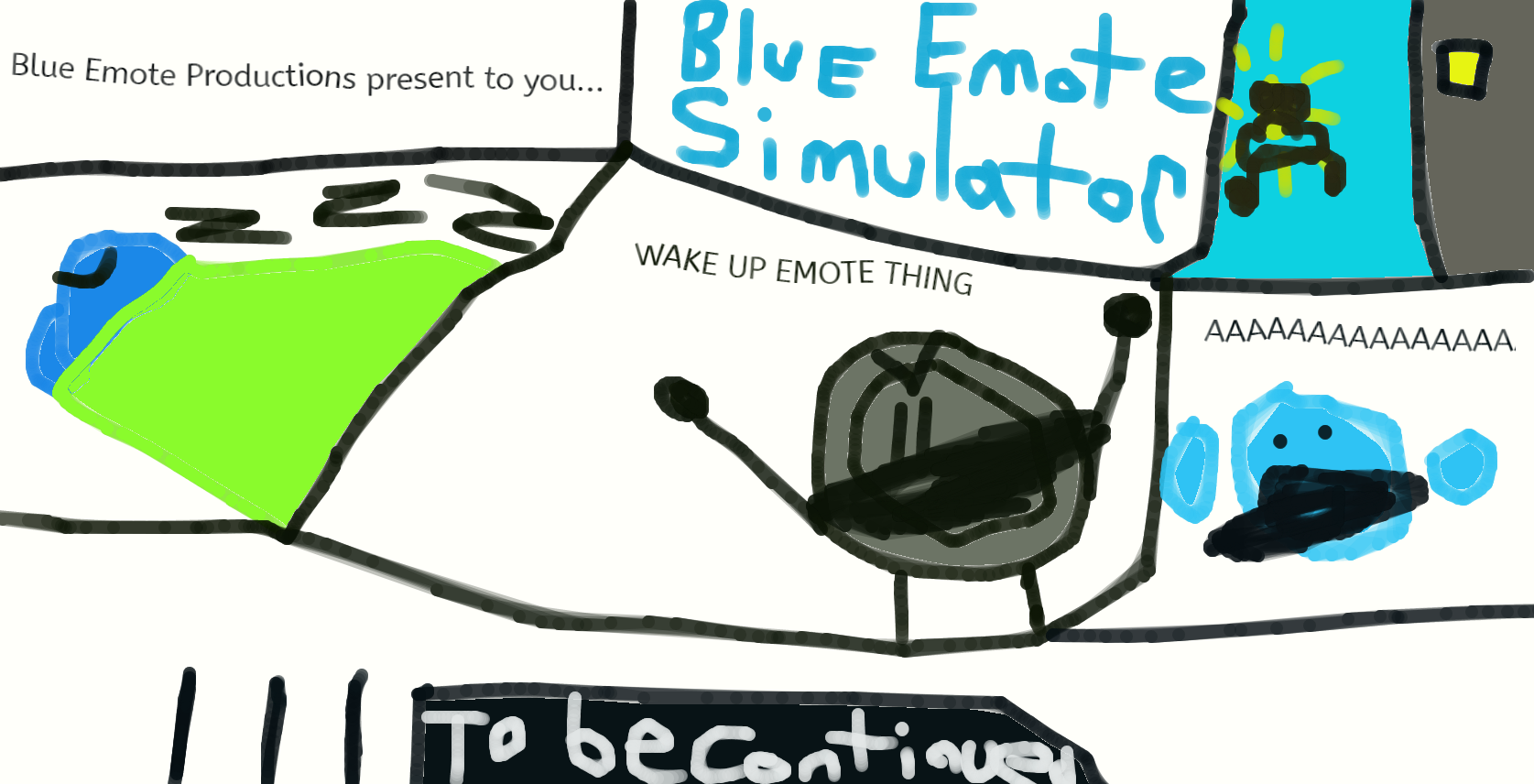 Blue Emote Simulator page 1 by bluelightemotegirl1 on DeviantArt