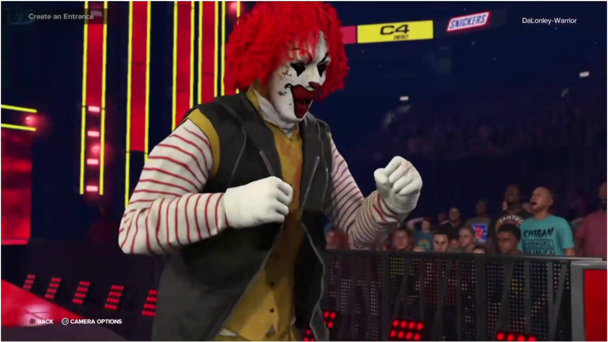 Wwe2k23 rackaracka Ronald McDonald caw (1080p) by DaWarrior5150 on ...
