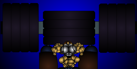 little bunny pumping iron a bit by SUPREMOXQ15 on DeviantArt