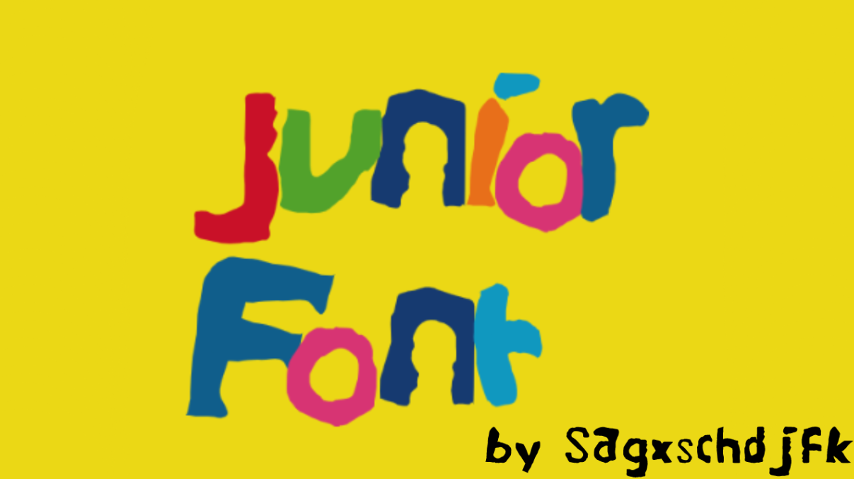 Junior Font by Sagxschdjfk on DeviantArt
