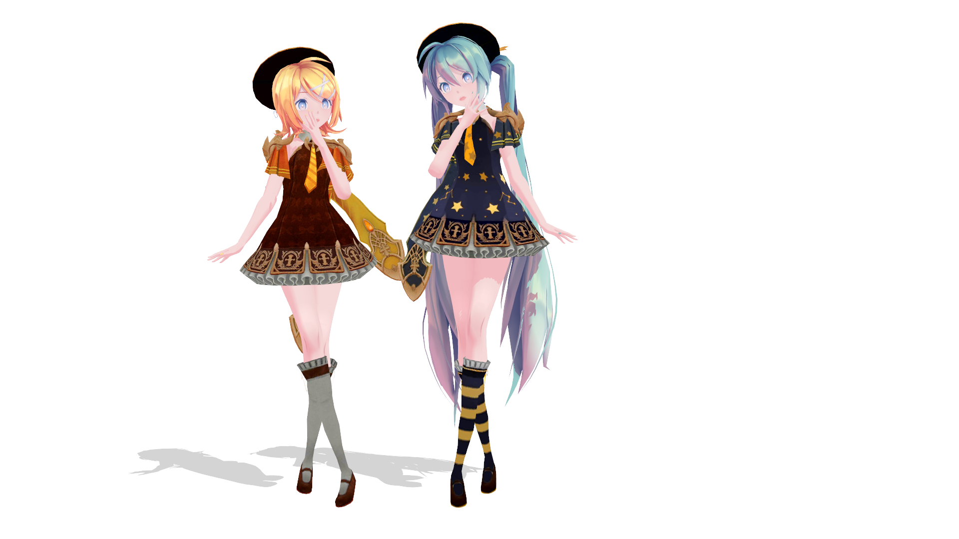 Miku Rin Sour models dl by puchy-pury on DeviantArt