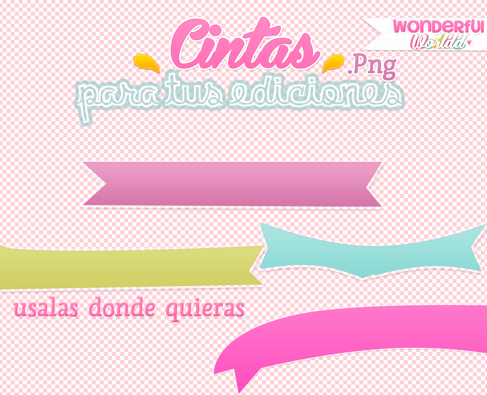 Cintas.PNG-by Piqii by WonderfulWorldd on DeviantArt