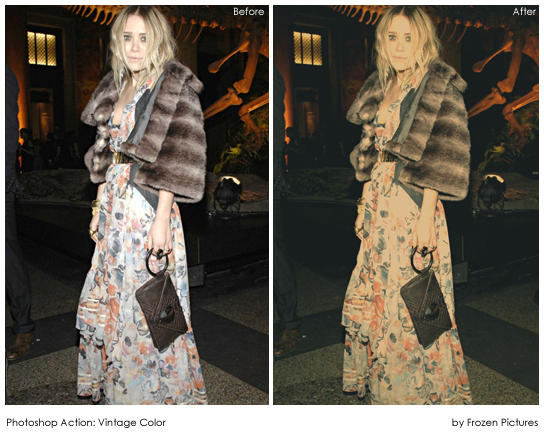 Photoshop Action Vintage Color by frozenpictures on DeviantArt