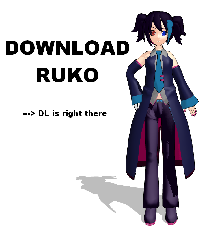 MMD Ruko DL by brsa on DeviantArt