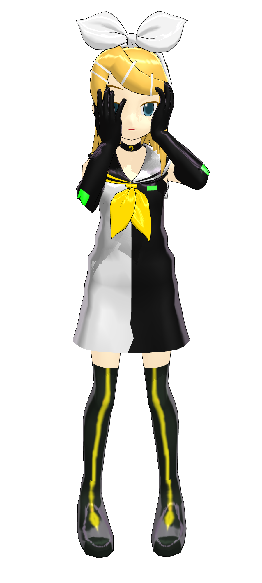 MMD Meltdown Rin DL by brsa on DeviantArt