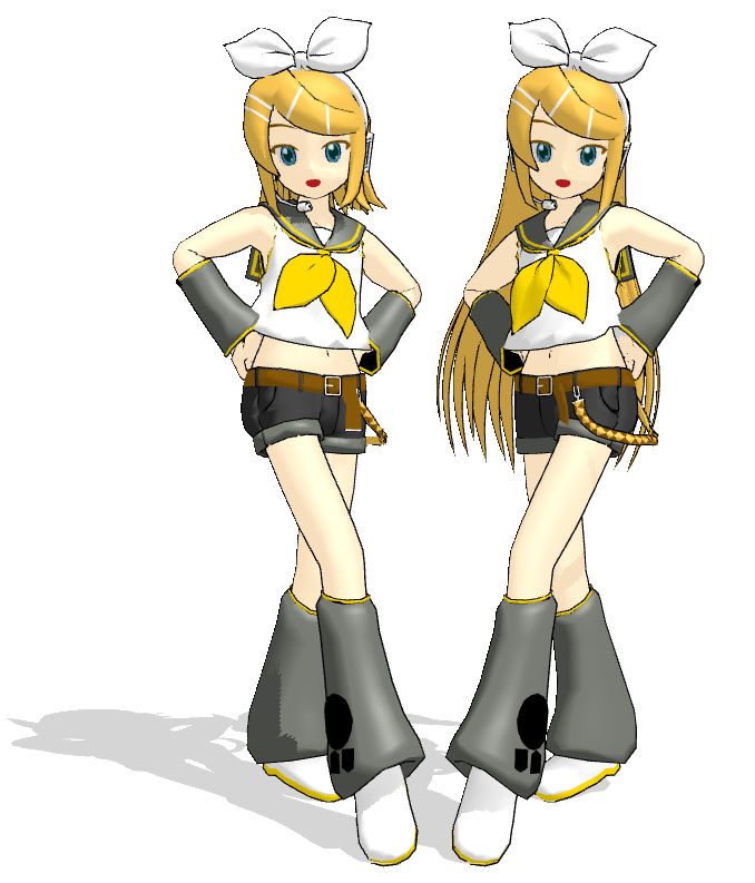 MMD Long Hair Rin DL UPDATE by brsa on DeviantArt