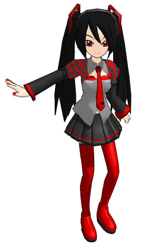 MMD Zatsune Miku DL by brsa on DeviantArt