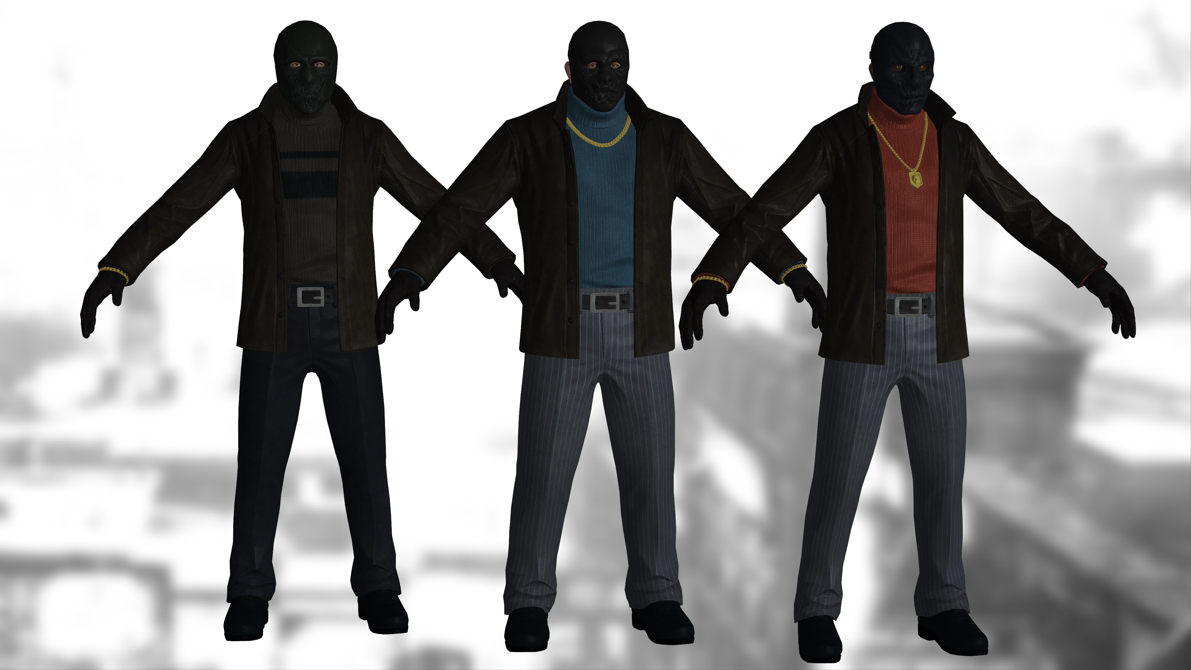 Arkham Knight Black Mask Thugs for XNAlara by Torol on DeviantArt