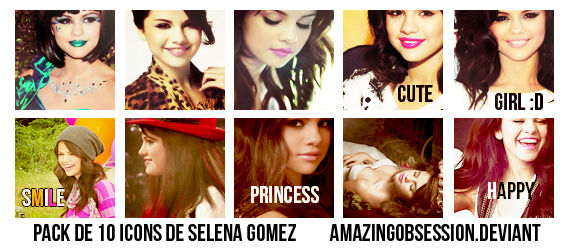Icons Selena by AmazingObsession on DeviantArt