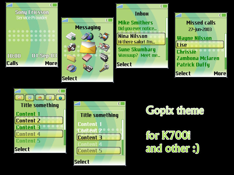 Gopix's green theme by gopix on DeviantArt