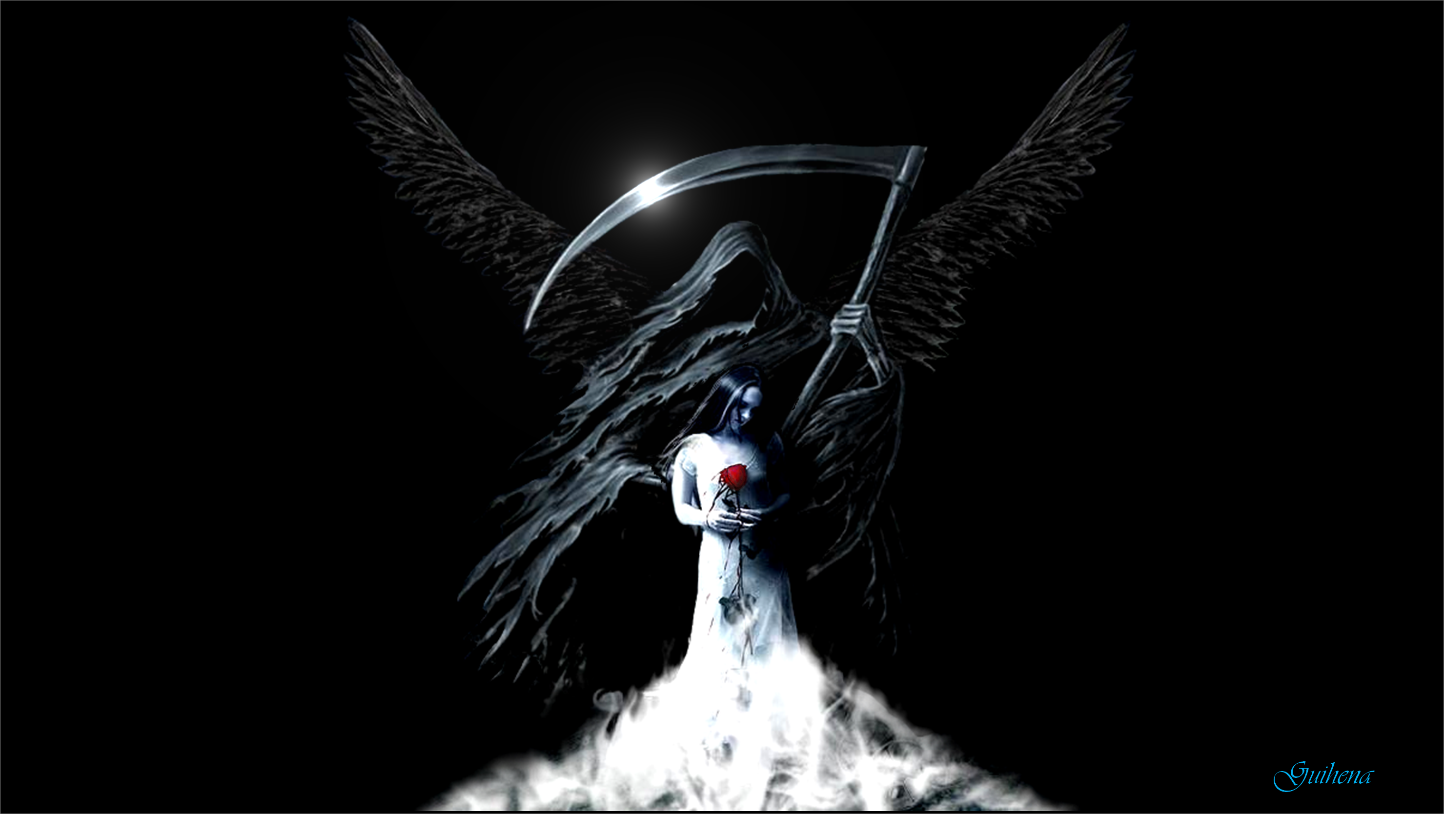 My beloved Death - Animated Free Verse by Guihena on DeviantArt