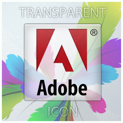 Adobe transparent icon by D1m22 on DeviantArt