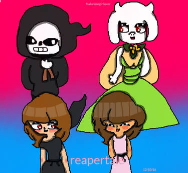 Explore the Best Reapertale_frisk Art | DeviantArt