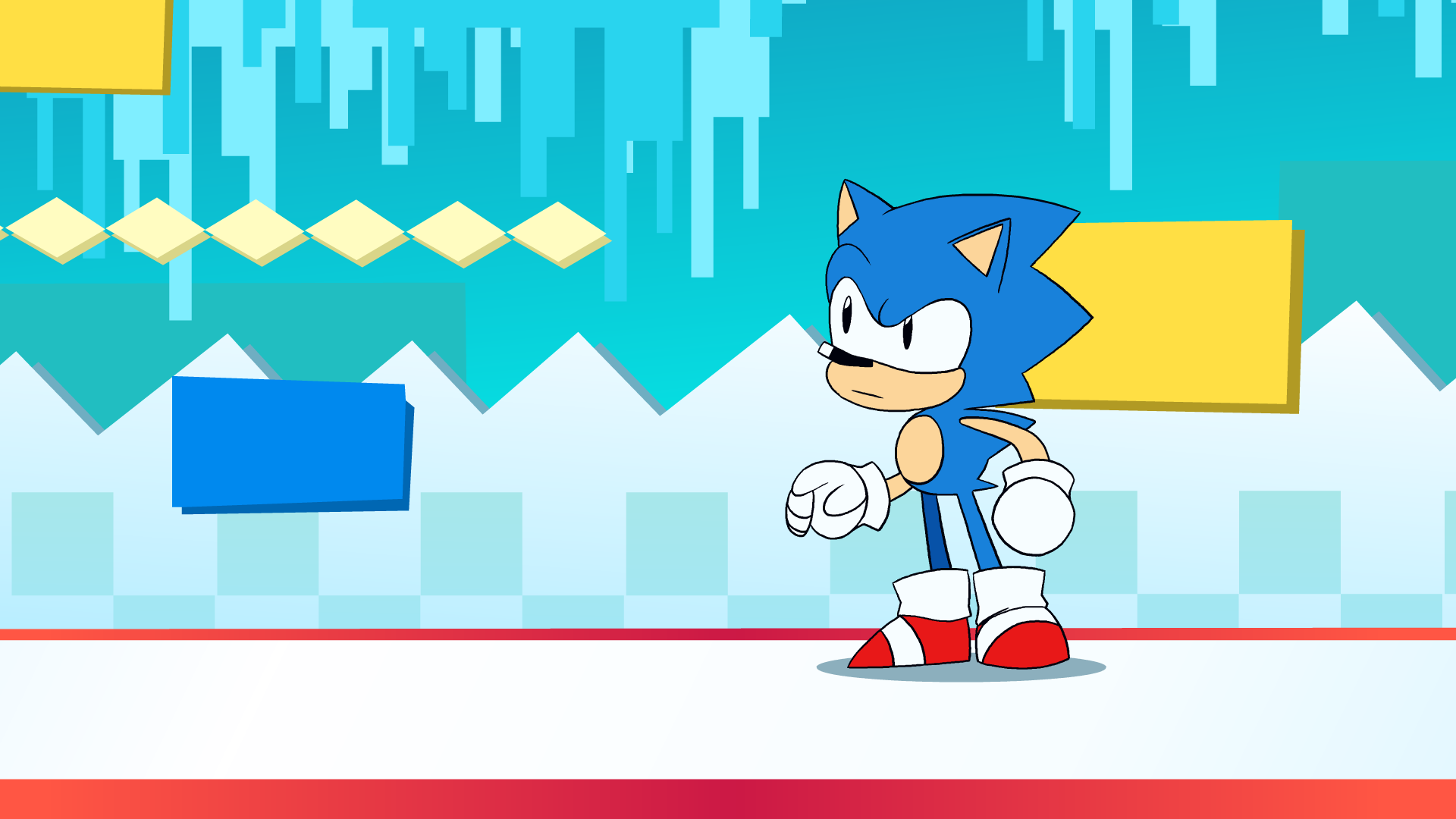 A little Sonic loop by NeroGeist on DeviantArt