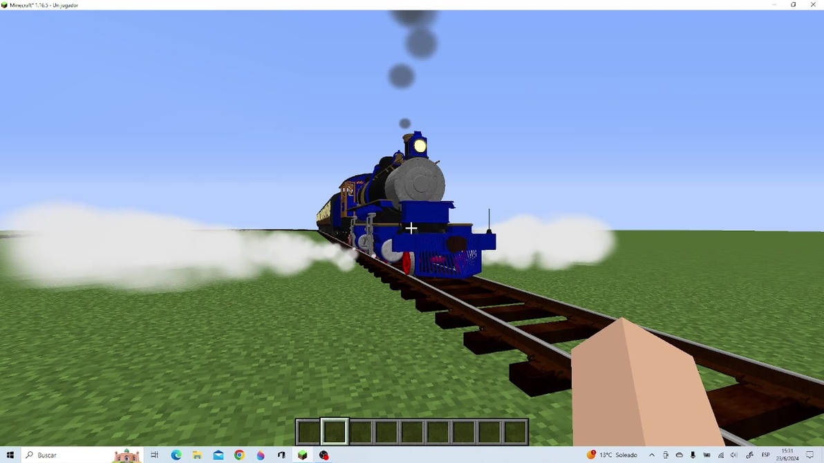 Testing A Steam Locomotive On Minecraft IR Mod by WilliamTheOfficial on ...