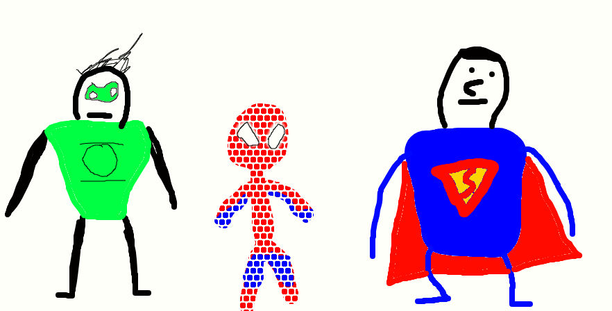 My favorite superheros by Sonicfanboie on DeviantArt