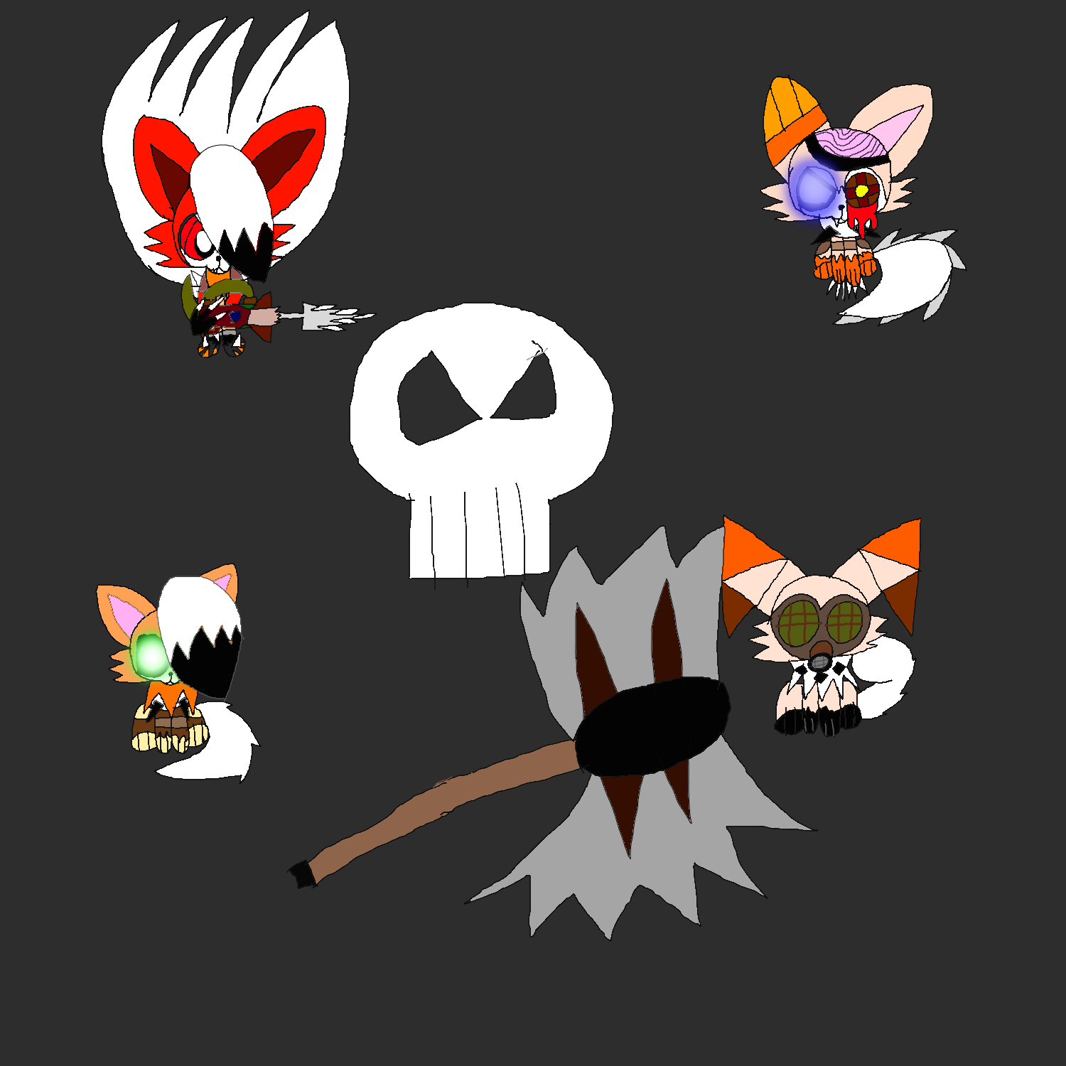 The Ripper Clan Warrior Types by Flamey-The-Wolf on DeviantArt