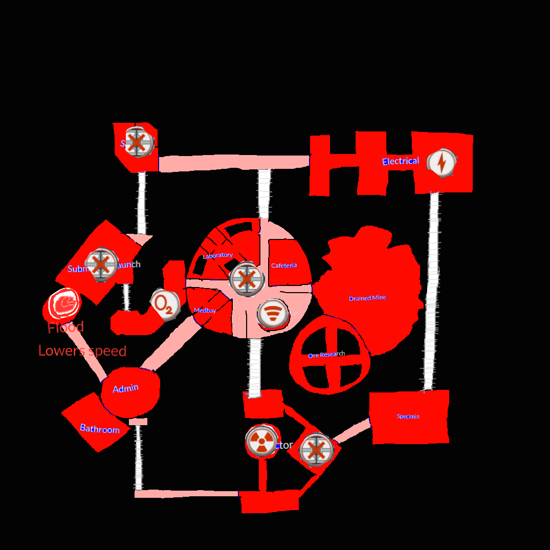 Fanmade Among-Us Map: Deepsea Facility - Sabotages by Flamey-The-Wolf ...