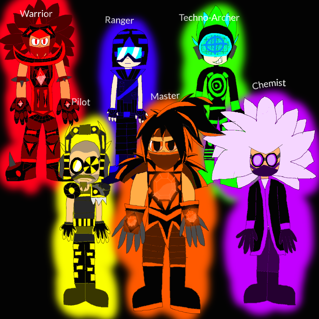 Neon-Nation Troops (Male) by Flamey-The-Wolf on DeviantArt