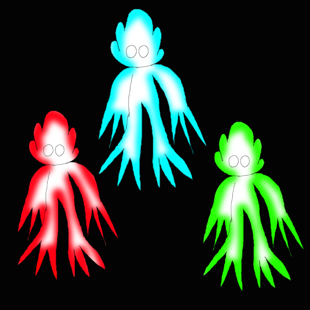 Plasma Monsters by Flamey-The-Wolf on DeviantArt