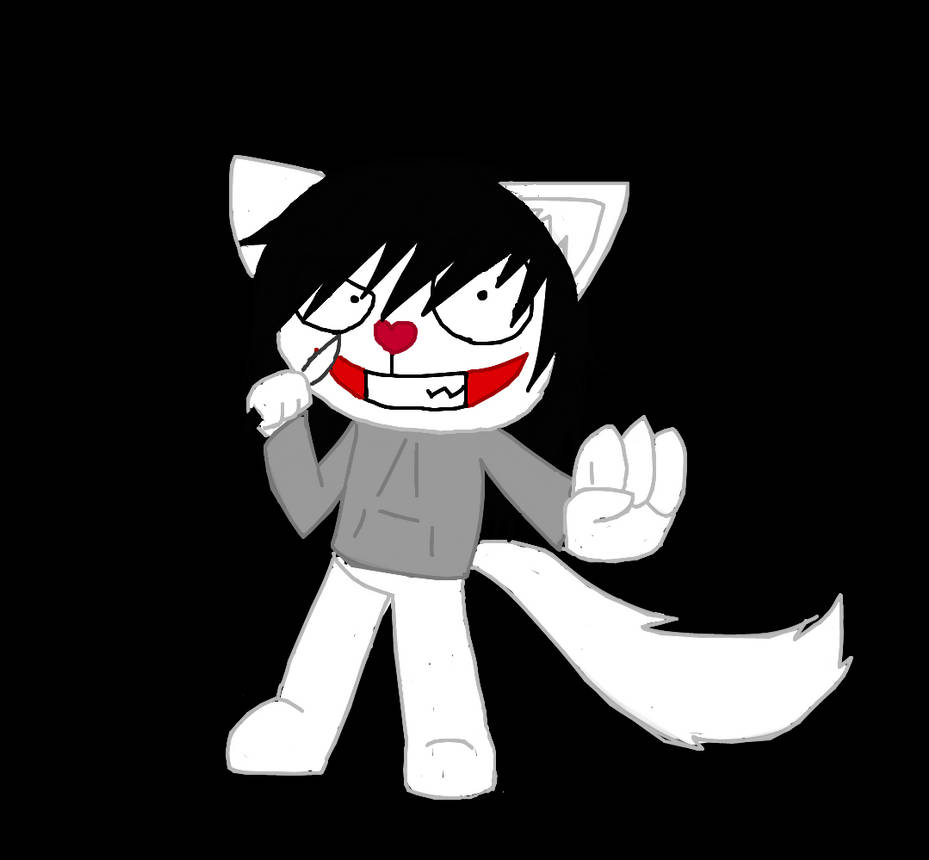 Jeff the Killer Wolf by ThatBlondeBoy on DeviantArt
