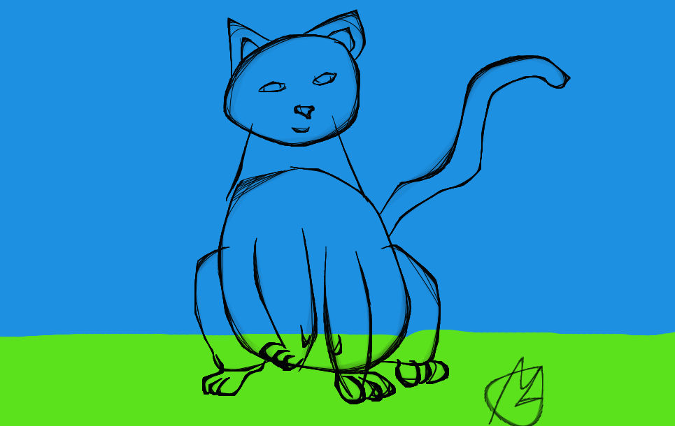 Basic cat. by Flashthorn on DeviantArt