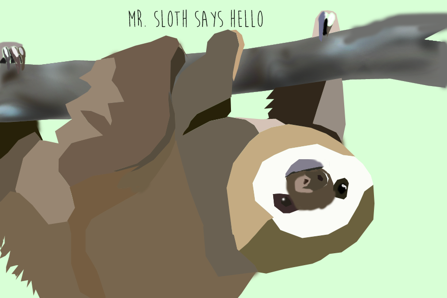 Mr. Sloth by animals-are-amazing on DeviantArt
