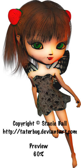 Strawberry Fae PSP Tube by taterbug on DeviantArt