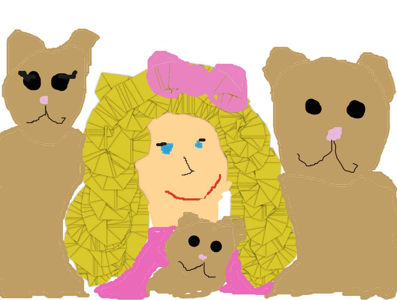Goldilocks and the three bears by sparklin13 on DeviantArt