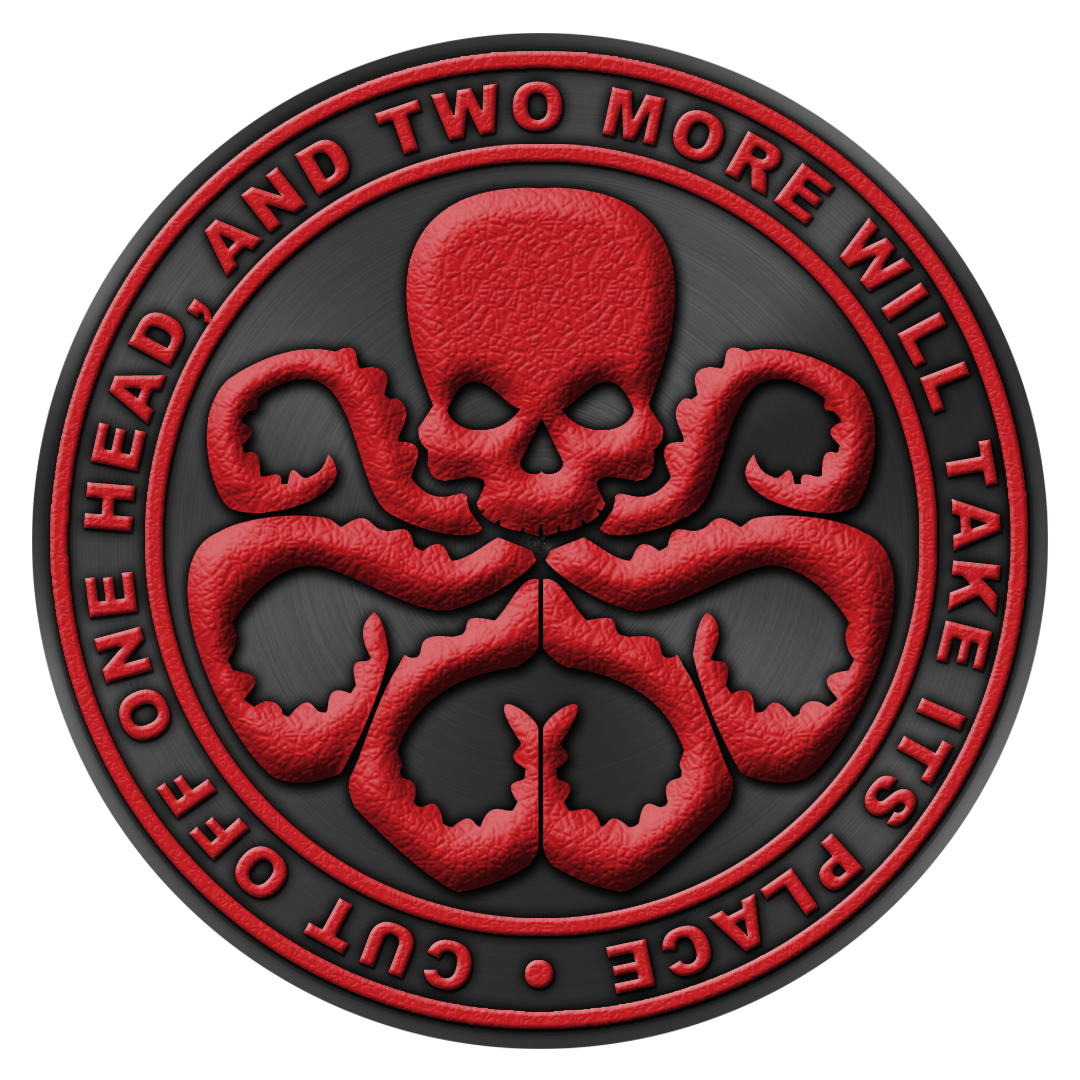 HYDRA Logo v3 by Robert-LaRose on DeviantArt