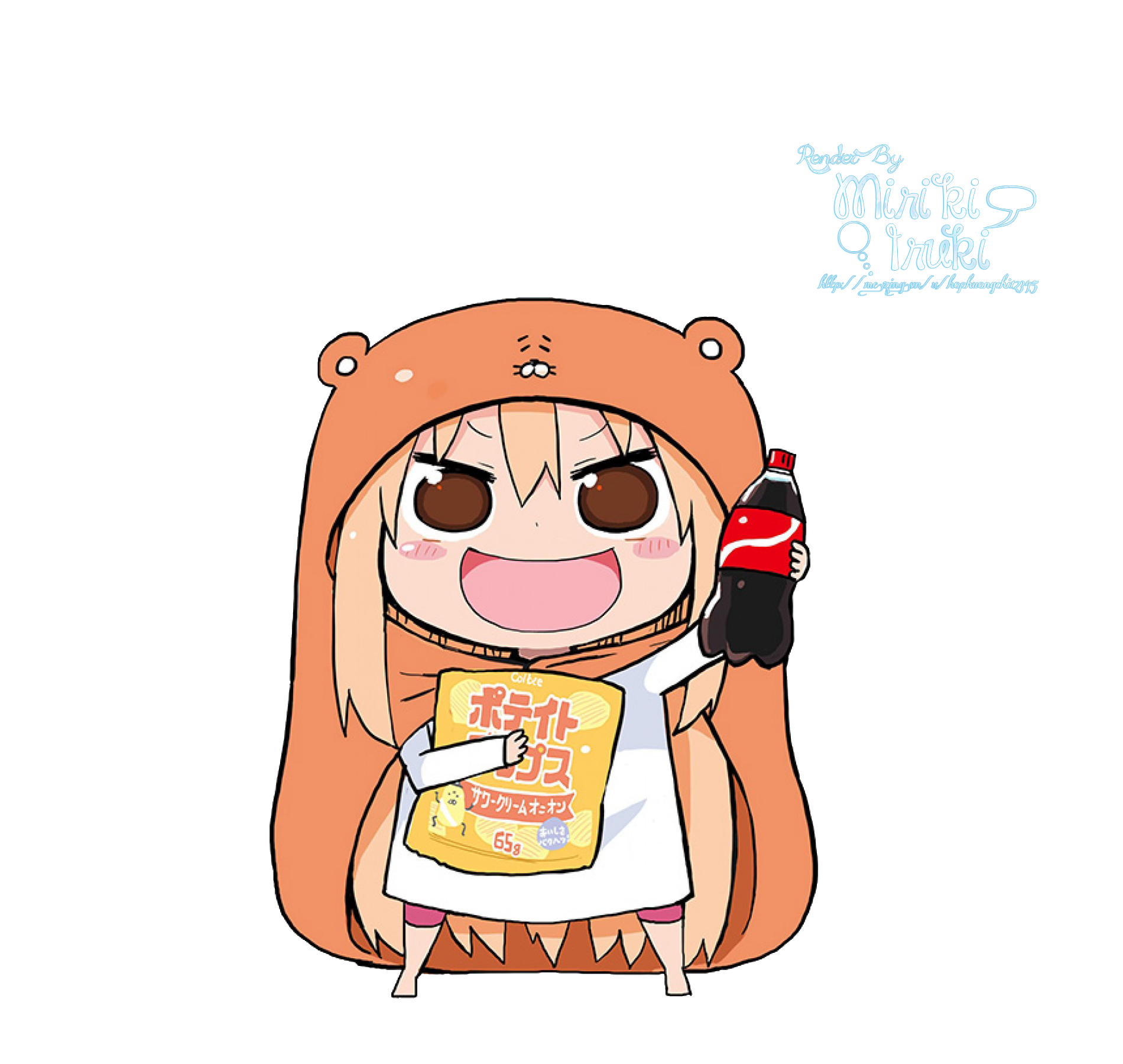 Render #20. Umaru Doma by Miriki-chan on DeviantArt