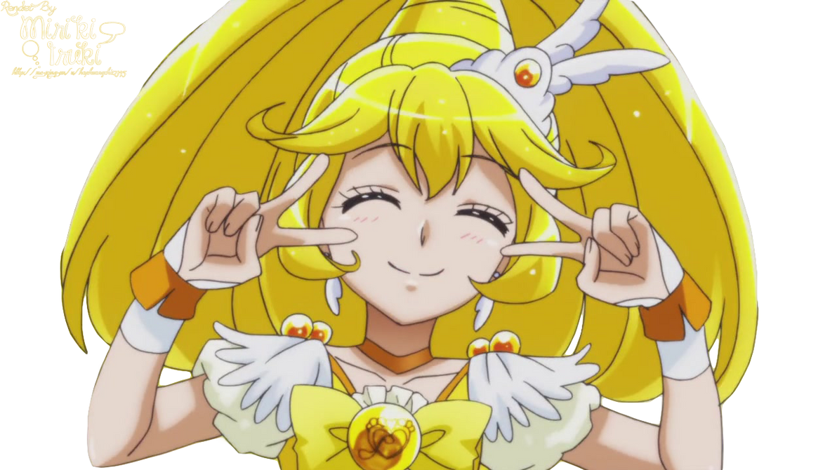 Render #27. Cure Peace by Miriki-chan on DeviantArt