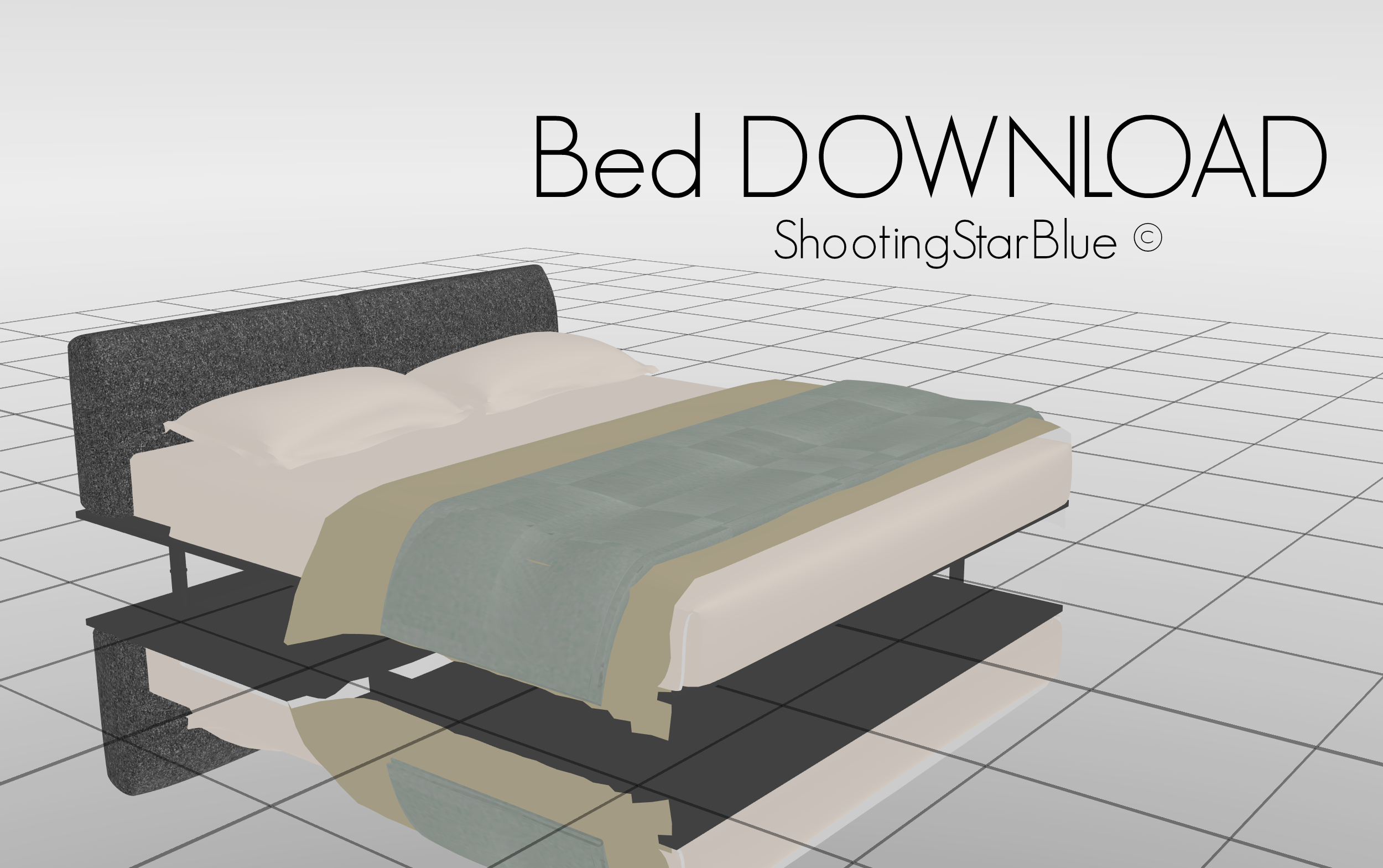 Bed [DOWNLOAD] by ShootingStarBlue on DeviantArt