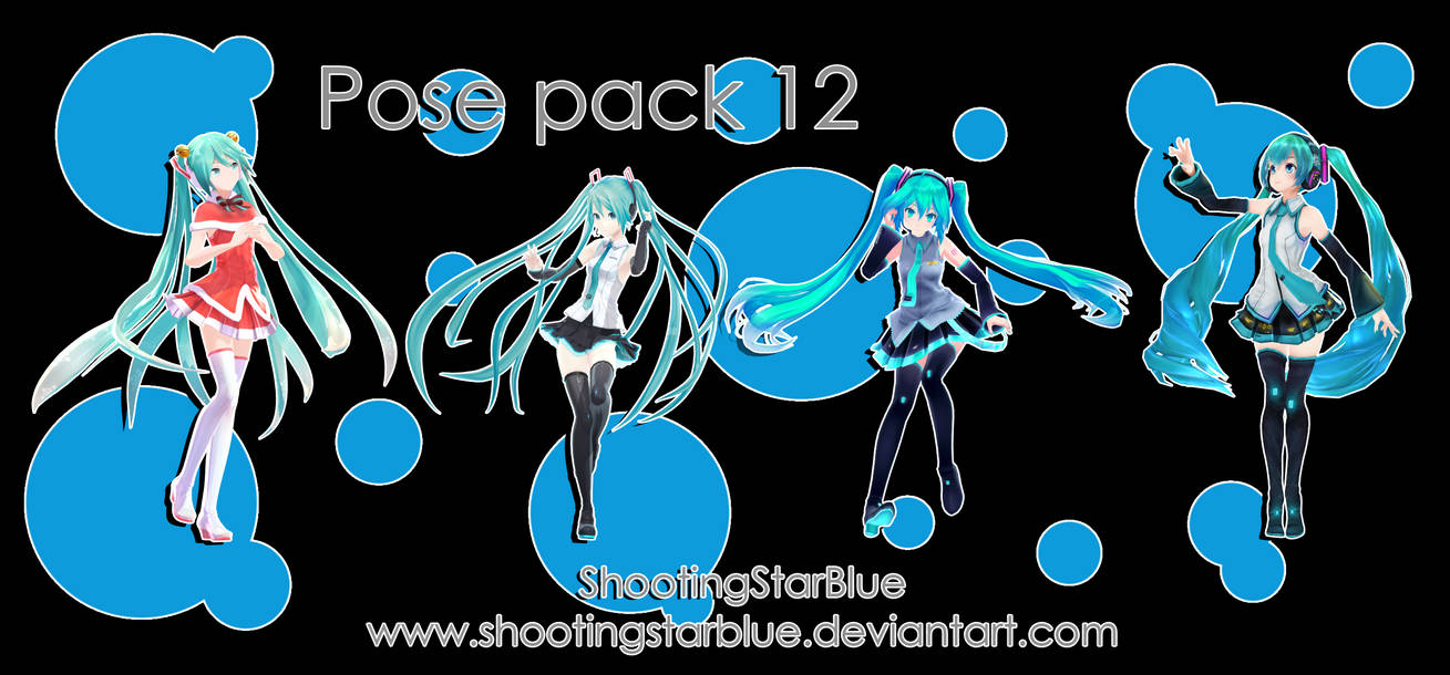 Pose pack 12 by ShootingStarBlue on DeviantArt