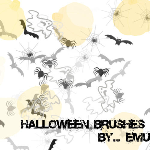 Halloween Brushes by 888739 on DeviantArt