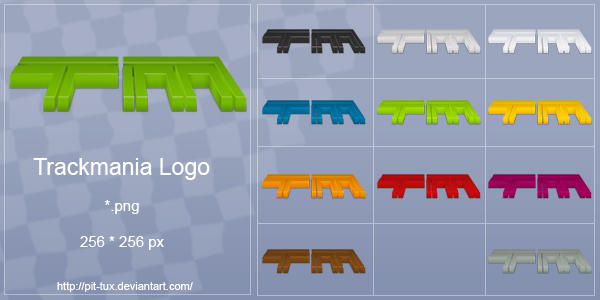 Trackmania Logo by pit-tux on DeviantArt