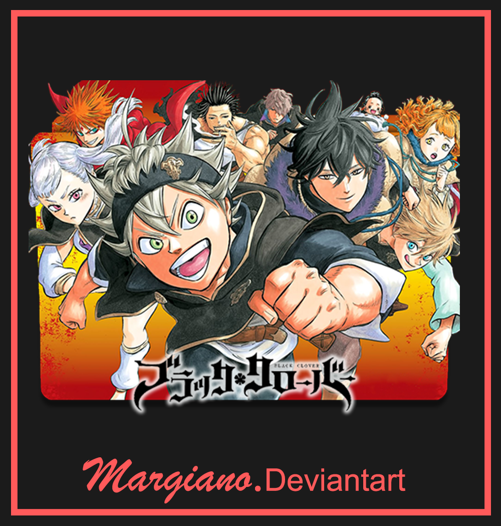 Black Clover Folder Icon by margiano on DeviantArt