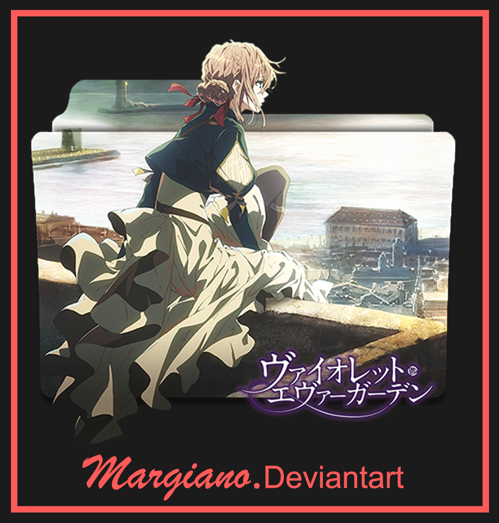 Violet Evergarden Folder Icon by margiano on DeviantArt