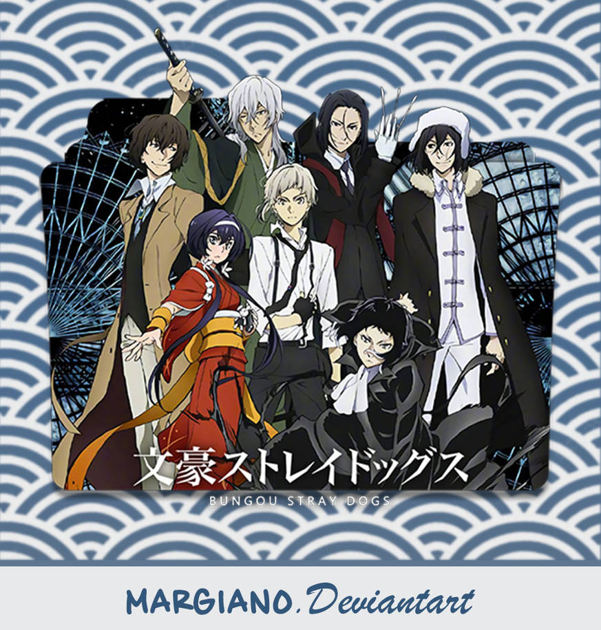 Bungou Stray Dogs 3rd Season Folder Icon by margiano on DeviantArt