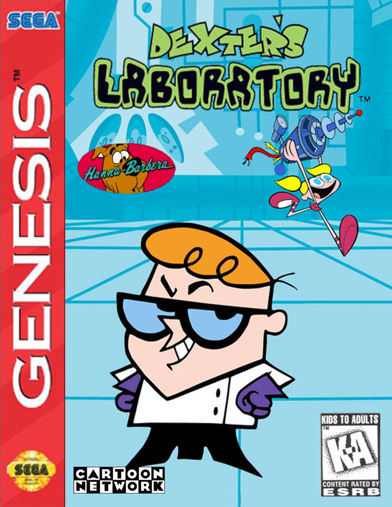 Dexter's Laboratory Sega Genesis box (Fan Made) by PeruAlonso on DeviantArt