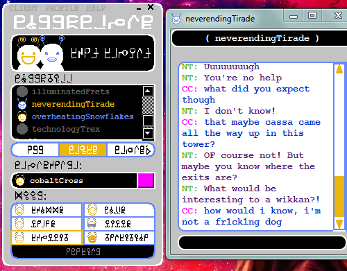 Buddyblink (Pesterchum theme!) by Magdaneela on DeviantArt