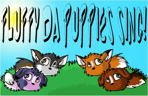 Fluffy Da Puppies Sing by FluffyToons on DeviantArt
