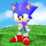 Low Poly Sonic by Hyperchaotix on DeviantArt