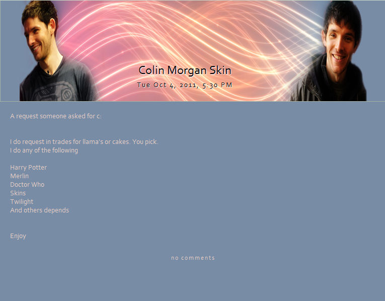Colin Skin by creative-casso on DeviantArt