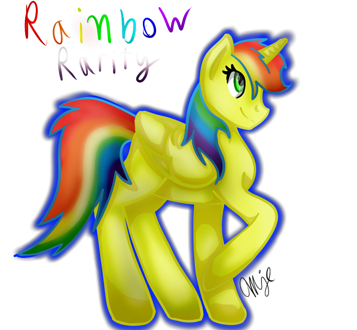Rainbow Rarity (read description) by Laelapop on DeviantArt