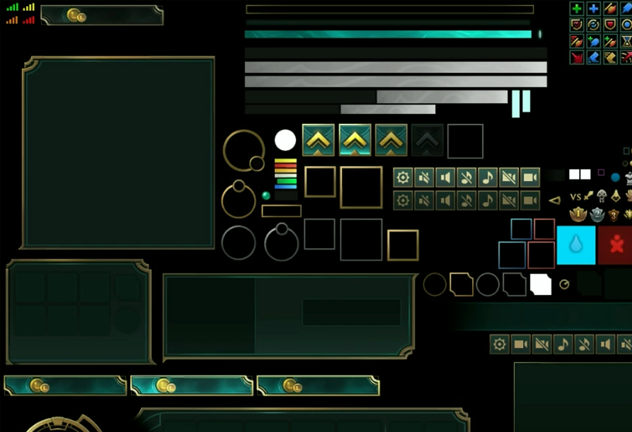 League of Legnds UI HUD by bartidabtt on DeviantArt