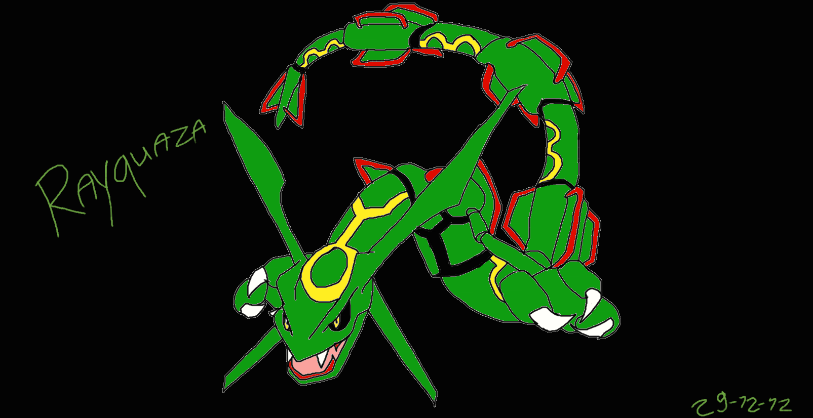 Rayquaza by brotherhood26 on DeviantArt